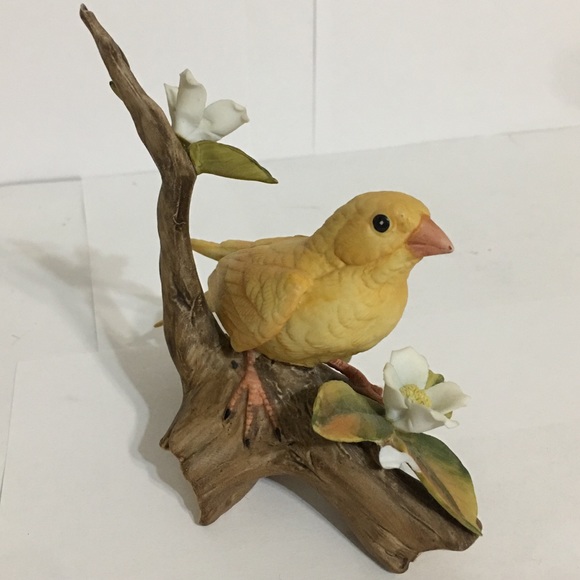 Lefton | Accents | Vintage Lefton Porcelain Canary Hand Painted Bird ...